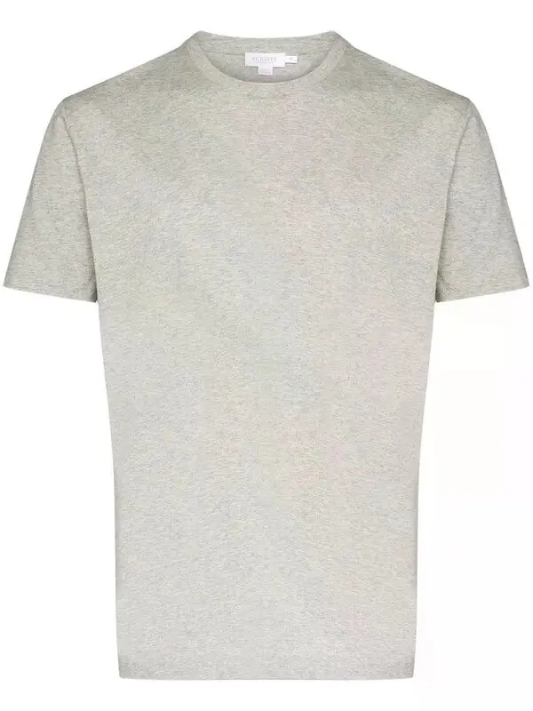 Sunspel Riviera Cotton T-shirt - Grey