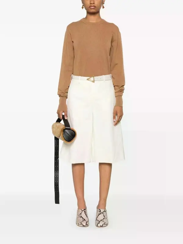 JIL SANDER Crew-neck Cashmere Jumper - Neutrals