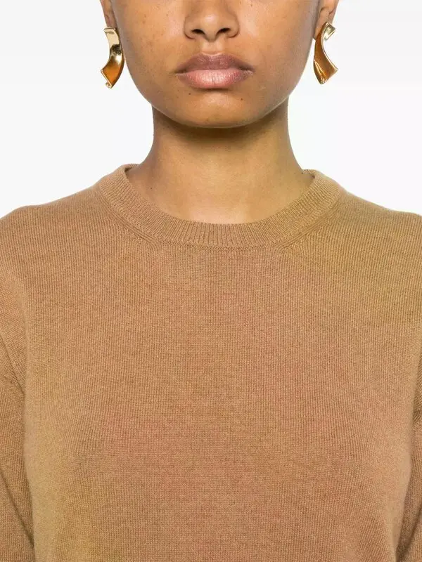 JIL SANDER Crew-neck Cashmere Jumper - Neutrals