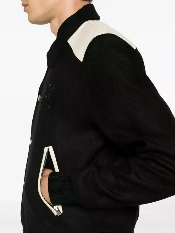 Amiri Ma Band Logo-embroidered Jacket