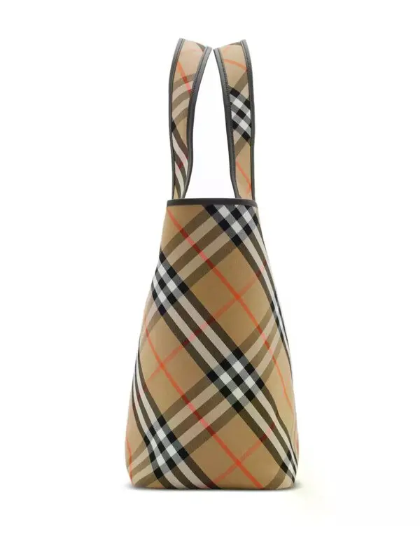 Burberry Medium Check Tote Bag