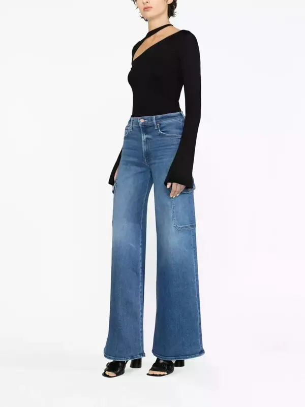 MANURI Cut-out Detail Blouse - Black