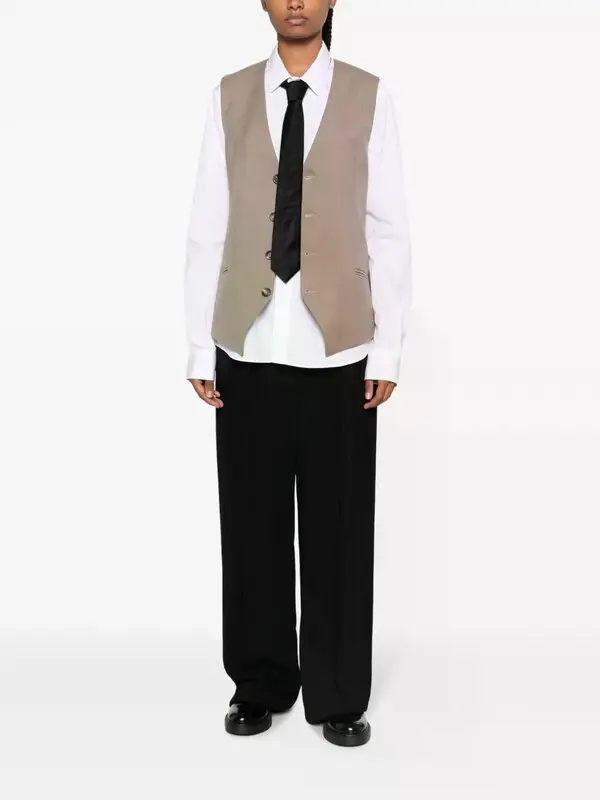 AMI Paris Virgin Wool Waistcoat