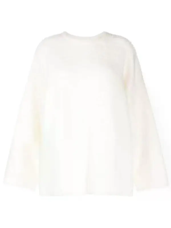 B+AB Crew Neck Brushed-effect Jumper