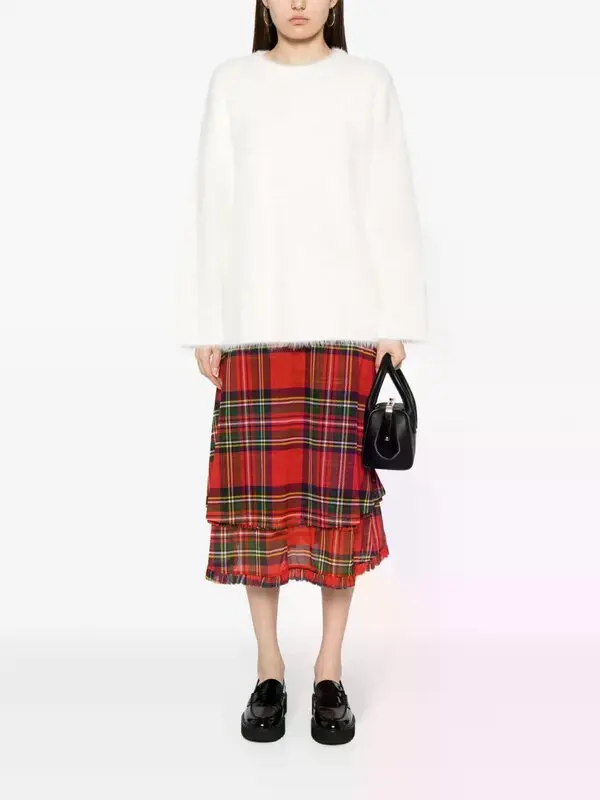 B+AB Crew Neck Brushed-effect Jumper