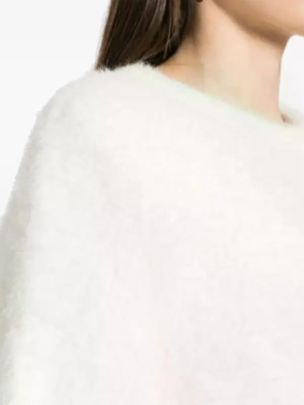 B+AB Crew Neck Brushed-effect Jumper