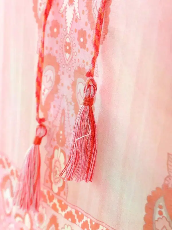 Etro Paisley-print Mini Dress - Pink