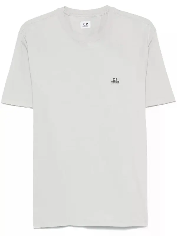 C.P. COMPANY Logo-patch Jersey T-shirt