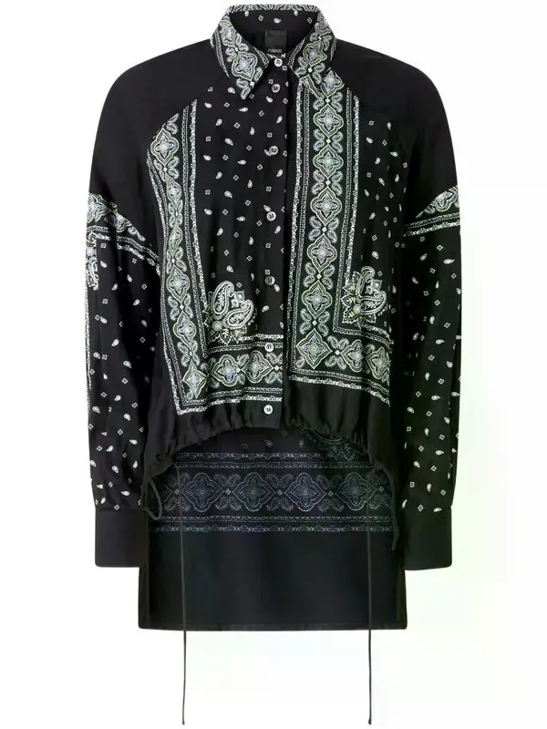 Pinko Printed Bandana Shirt
