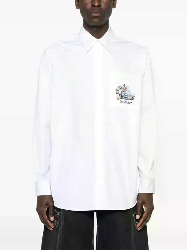 Off-White Omge004s25fab004omge004s25fab004 0187white-mult
