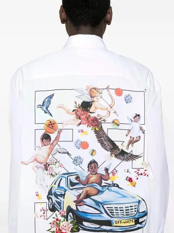 Off-White Omge004s25fab004omge004s25fab004 0187white-mult