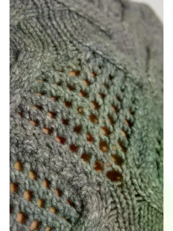 Sportmax Open-knit Long-sleeve Jumper