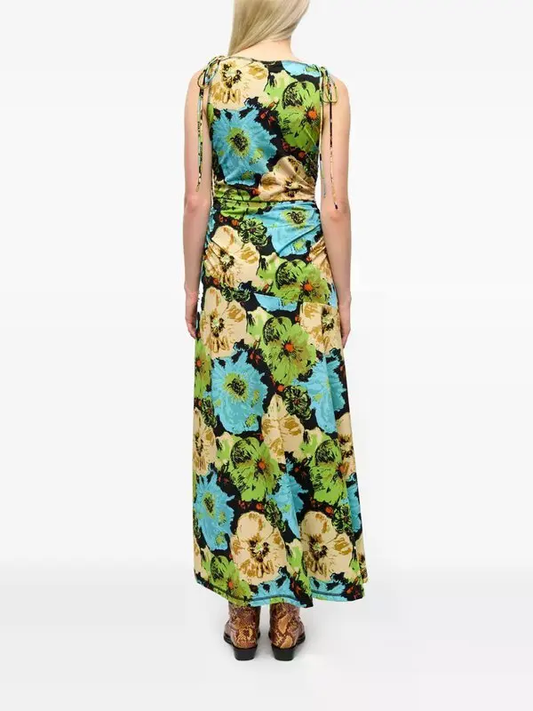 GANNI Floral-print Dress