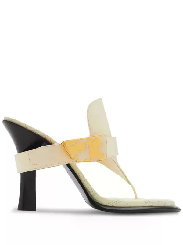 Burberry Leather Mules