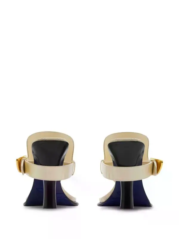 Burberry Leather Mules