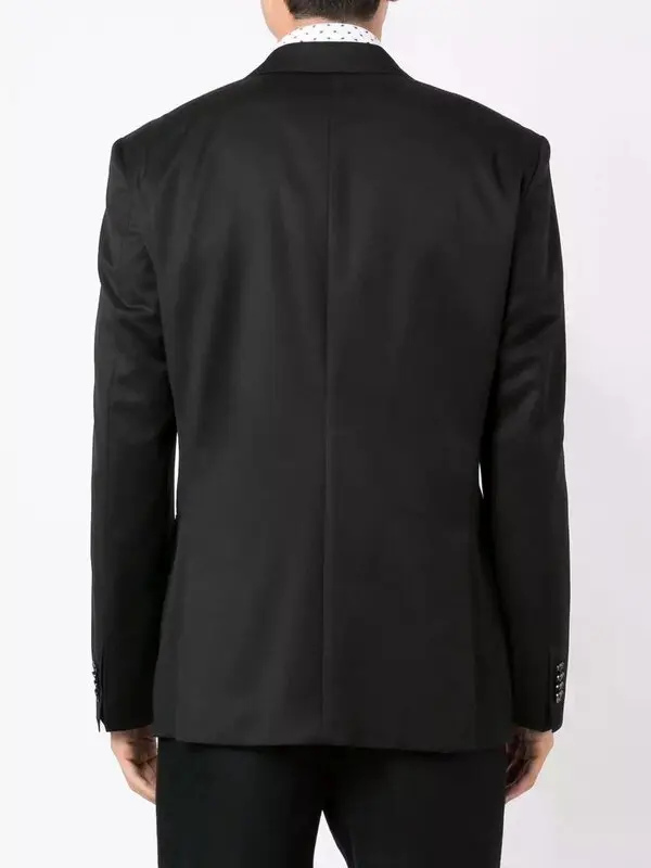 BOSS Single-breasted Fitted Blazer - Black