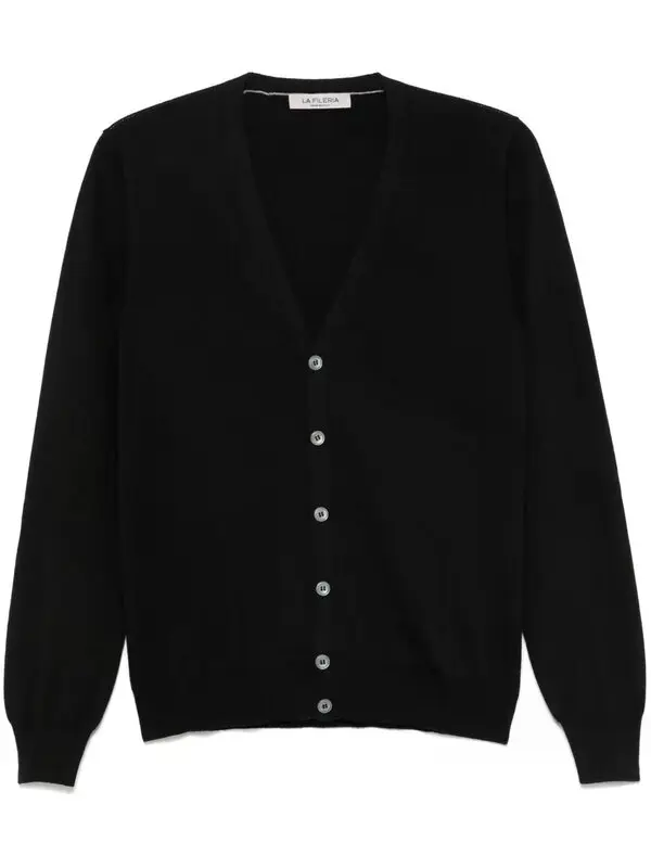 FILERIA Virgin Wool Cardigan