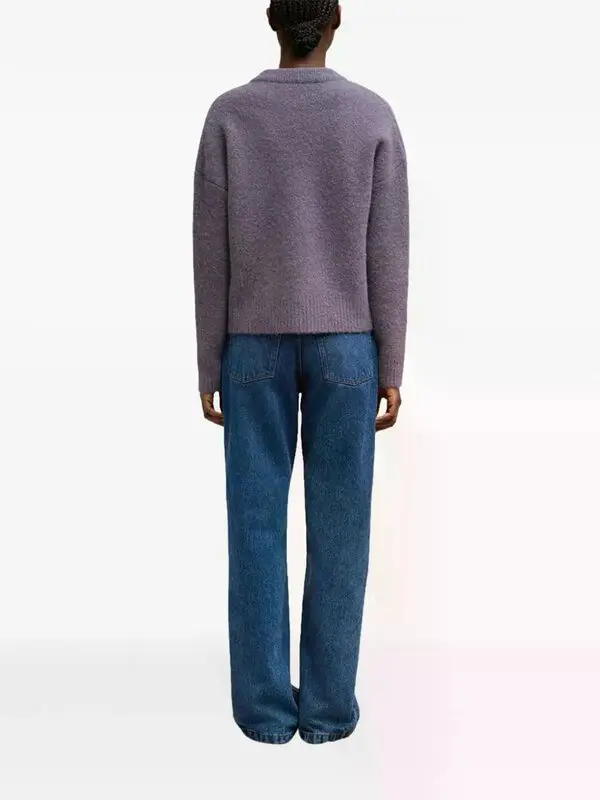 AMI Paris De Coeur V-neck Cardigan
