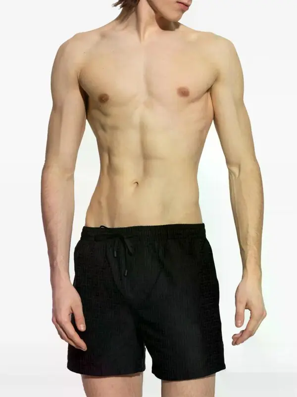 Balmain Labyrinth Printed Swim Shorts
