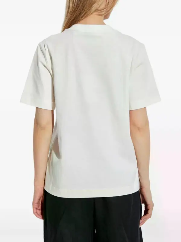 Burberry Check-motif Graphic T-shirt