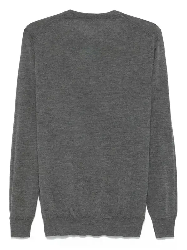 Fedeli Cashmere-silk Blend Sweater - Grey
