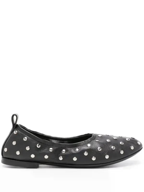 Agl Milly Soft Ballerina Shoes - Black