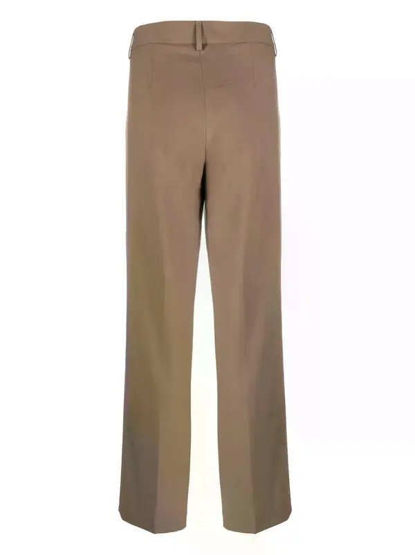 Closed Straight-leg Mid-rise Trousers