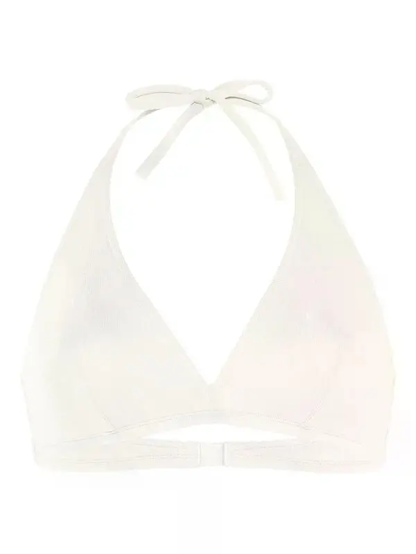 ERES Gang Halterneck Bikini Top - White