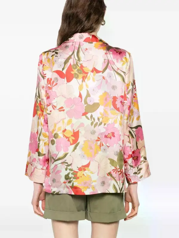 Max Mara Floral Print Shirt