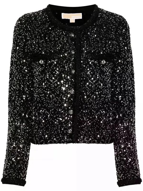 Michael Kors Sequin-embellished Cardigan