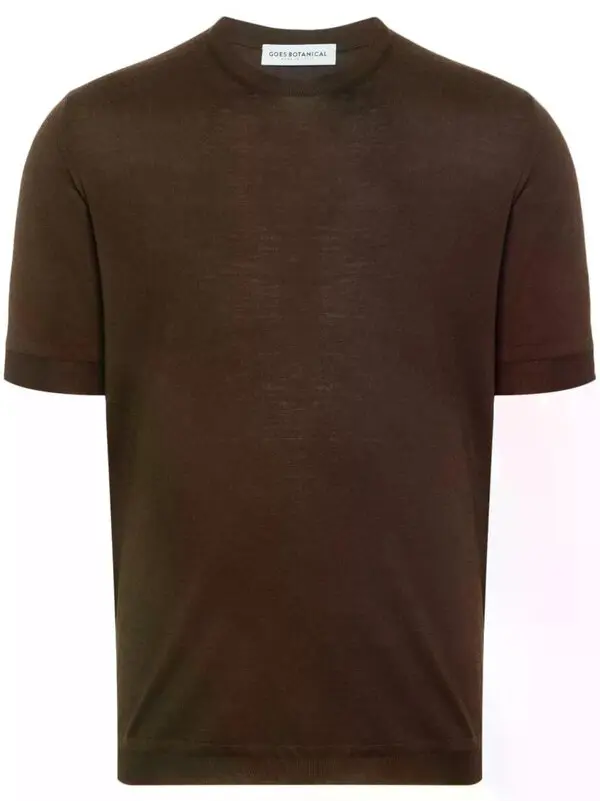 GOES BOTANICAL Knitted Merino T-shirt