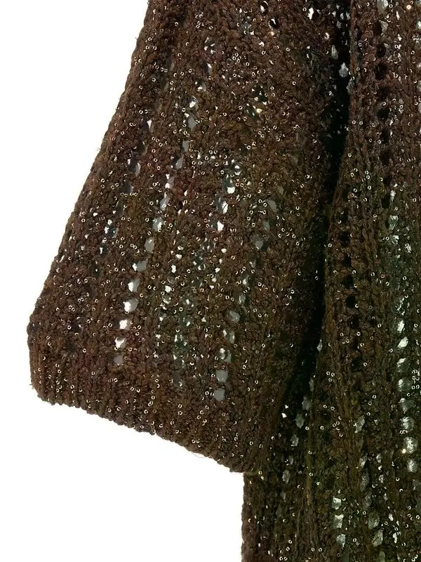 Brunello Cucinelli Rustic Dazzling Net Jersey