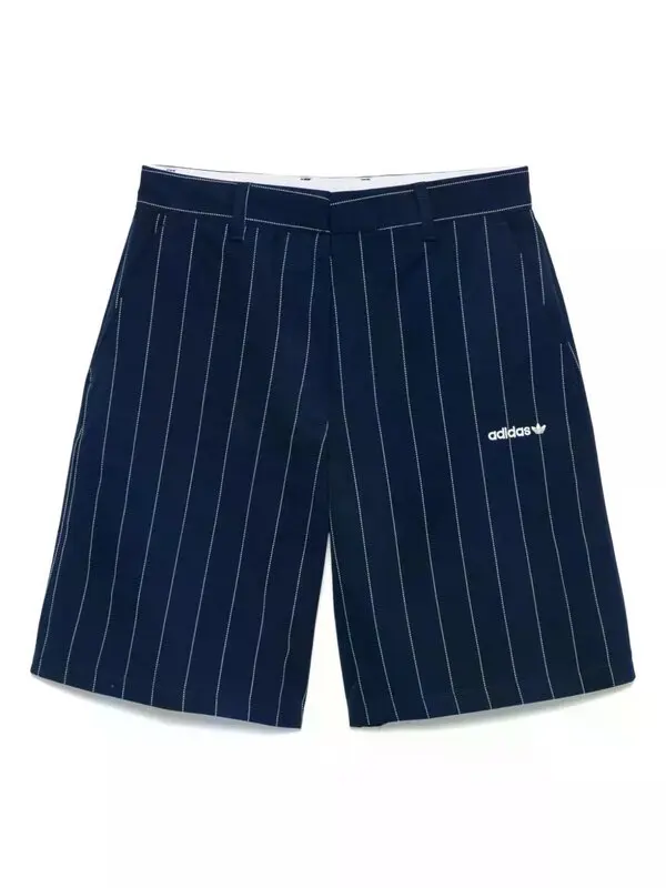 Adidas Pinstriped Tailored Shorts