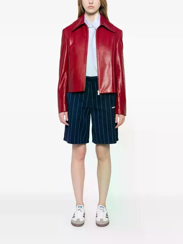 Adidas Pinstriped Tailored Shorts