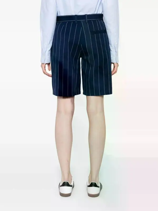 Adidas Pinstriped Tailored Shorts