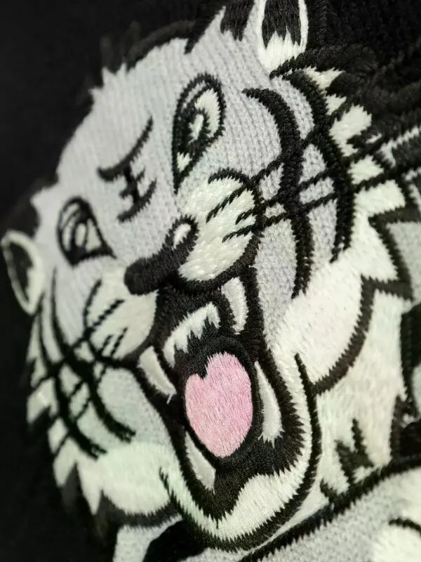 Kenzo Logo-embroidered Cotton Sweatshirt
