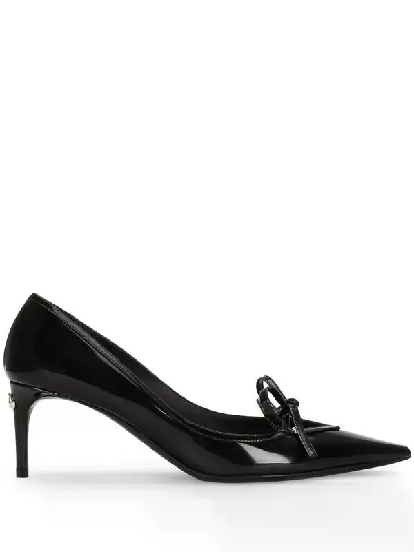 Dolce & Gabbana Dna Ribbon-tie Leather Pumps