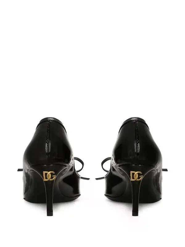 Dolce & Gabbana Dna Ribbon-tie Leather Pumps