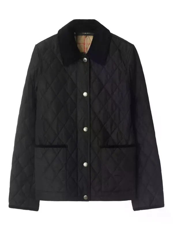 Burberry Quilted Jacket - Black