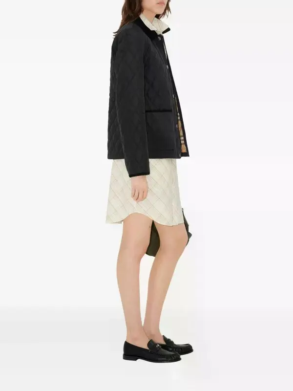 Burberry Quilted Jacket - Black