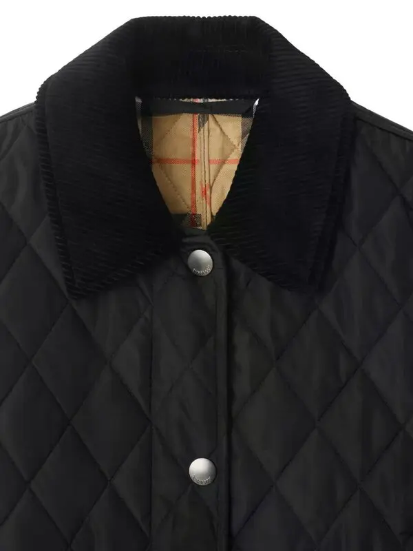 Burberry Quilted Jacket - Black