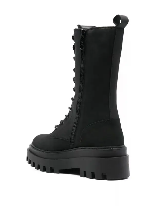Calvin Klein Leather Platform Boots