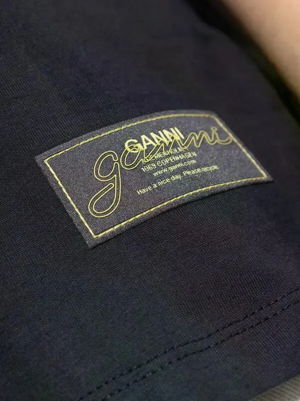 GANNI Cotton T-shirt