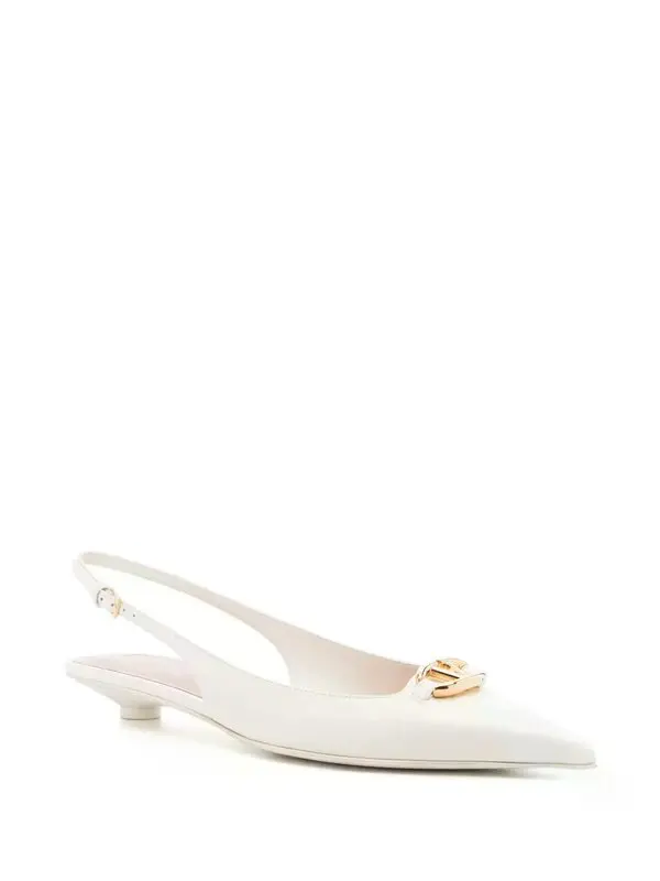 Valentino Garavani 20mm Vlogo Slingback Pumps