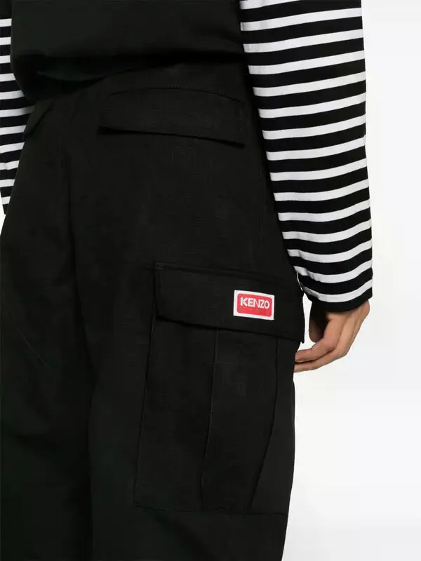 Kenzo Cotton Cargo Pants
