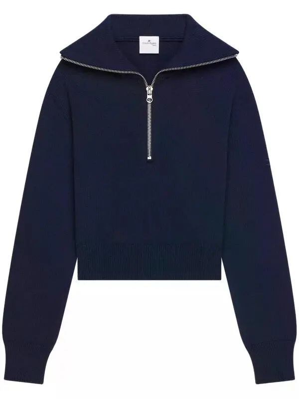 COURREGES Trucker Jumper - Blue