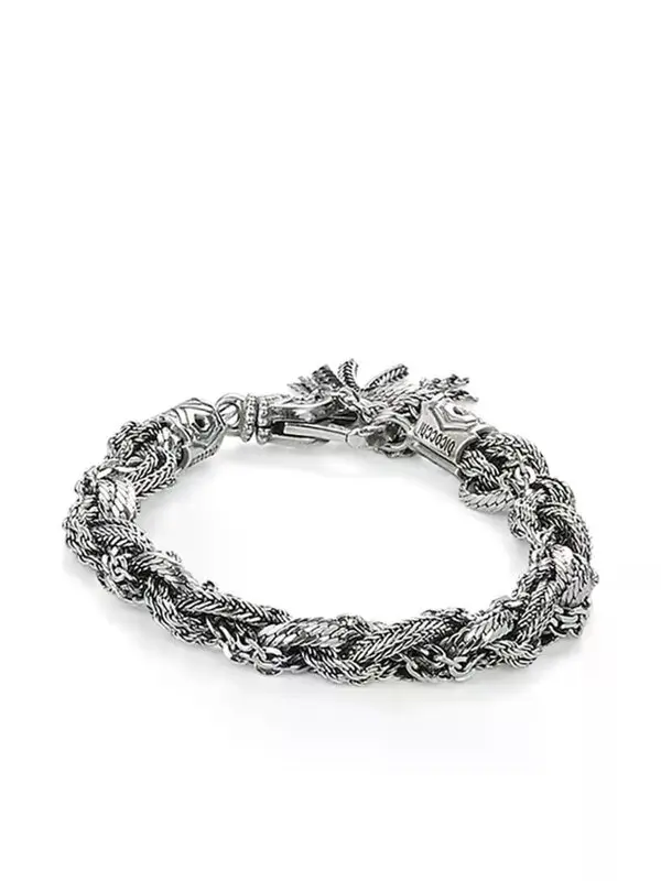Emanuele Bicocchi Medium Round Braid Bracelet