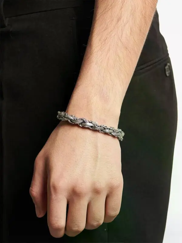 Emanuele Bicocchi Medium Round Braid Bracelet