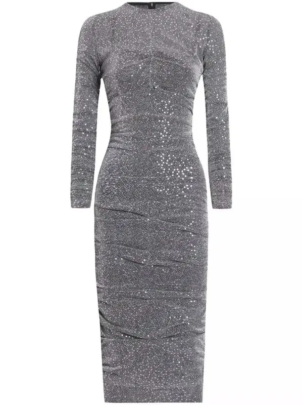 Dolce & Gabbana Sequinned Midi Dress
