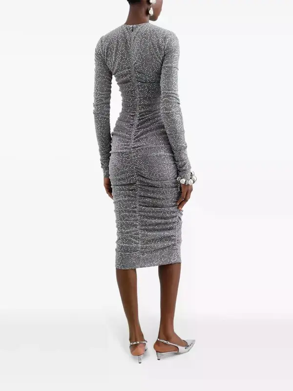 Dolce & Gabbana Sequinned Midi Dress